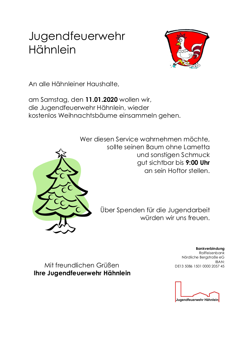 Feuerwehr Hähnlein - Startseite